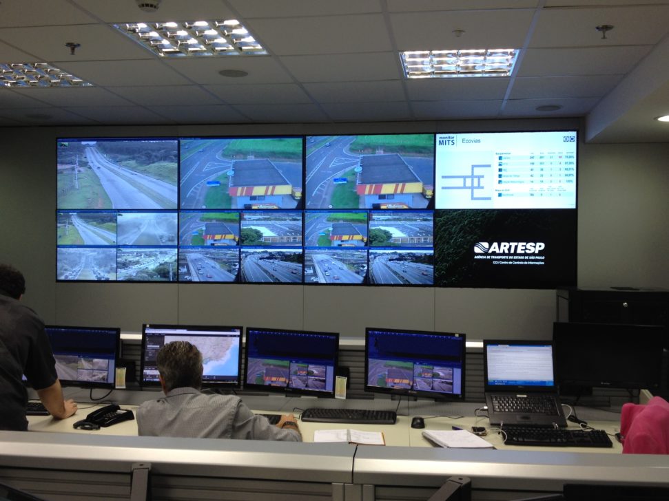 Rodovias concedidas possuem monitoramento 24 horas por dia