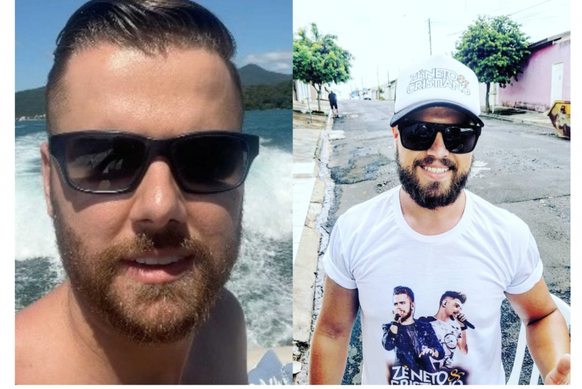 Francano chama atenção por onde passa por ser sósia do cantor Zé Neto