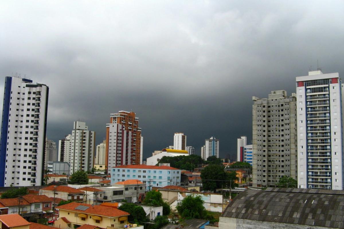 Temporal se aproxima da Grande SP nesta quarta