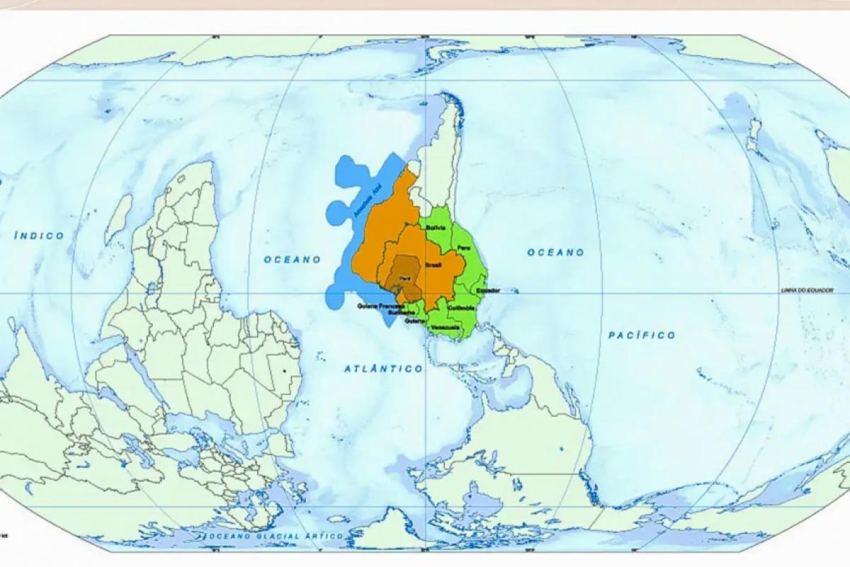 IBGE lança mapa na COP30 destacando o Pará no centro do mundo